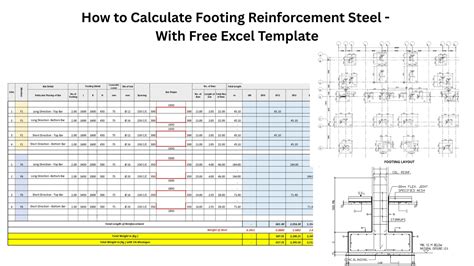 Footing Reinforcement Excel Sheet Download Archives