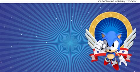 Gratis Kit Imprimible De Sonic Mi Barquito
