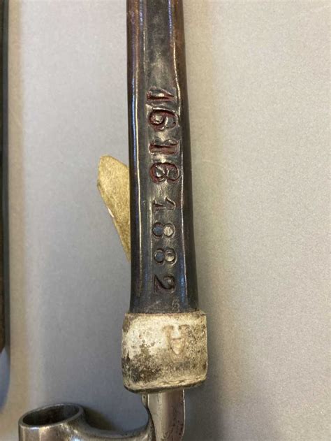 Lot 319 Bayonets British Martini Henry Triangular