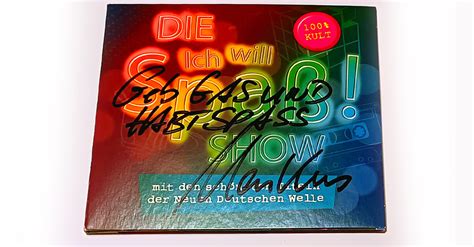 Kult Sänger Markus Stiftet Signierte Cd Und Autogrammkarte