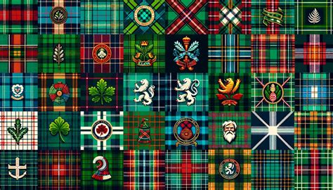 Tartan Scottish Clan Patterns