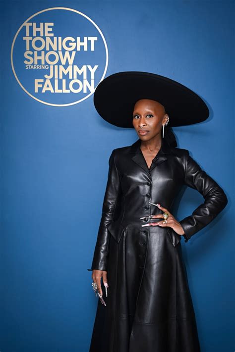 Wicked Star Cynthia Erivo In Salon 1884 On The Tonight Show Starring