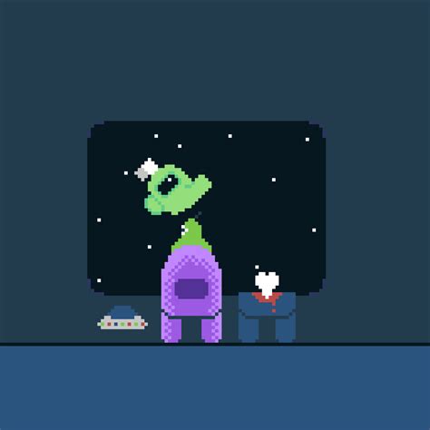 Just A Tiny Pixel Art Of Adept Being The Impostor Scrolller