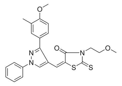 5e 3 2 Methoxyethyl 5 3 4 Methoxy 3 Methylphenyl 1 Phenyl 1h