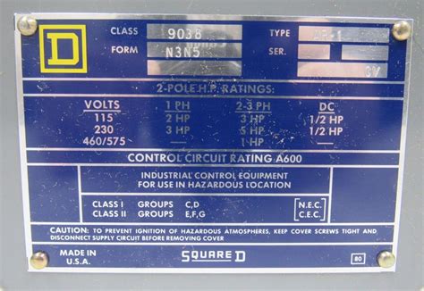 New Square D 9038 Ar1 Float Switch 9038ar1 Sb Industrial Supply Inc