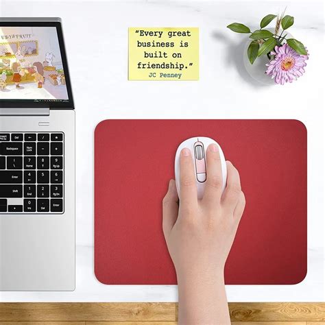 Dz595 Dyazo Vegan Pu Leather Mouse Mat At ₹ 179piece Desk Pad In New