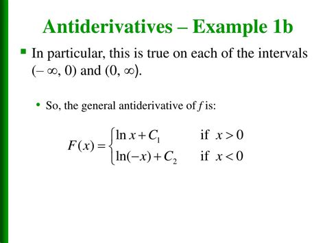 Ppt Section 49 Antiderivatives Powerpoint Presentation Free