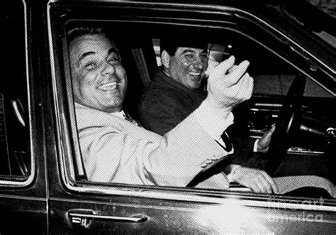 Gotti The Teflon Don Laughing In Car Mixed Media By John Gotti Fine