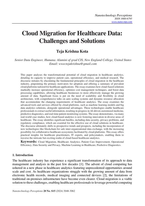 Pdf Nanotechnology Perceptions Issn 1660 6795