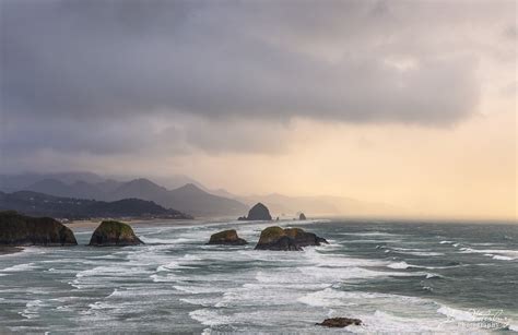 West Coast Surf Cannon Beach Or Jim Waterbury Photography