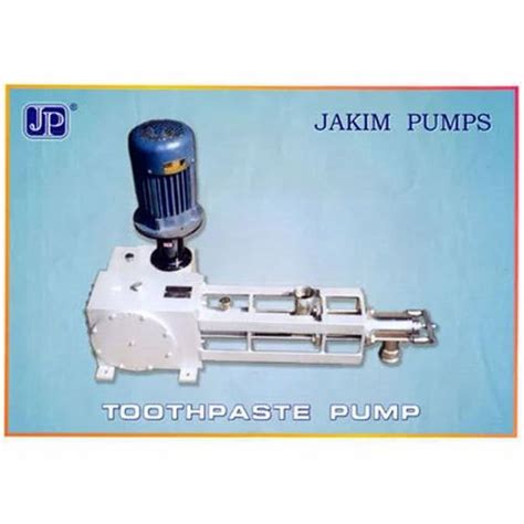1 Hp Toothpaste Transfer Pump At Rs 160000 In Mumbai Id 1402338330