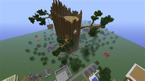Minecraft Treehouse Blueprints