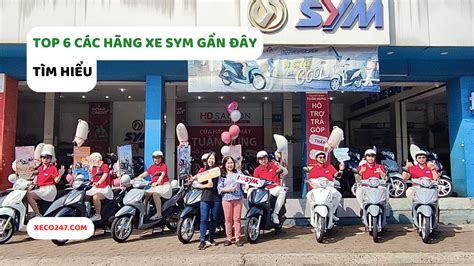 Top 6 Các Hãng Xe Sym Gần đây