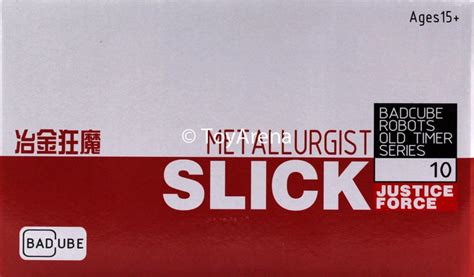 Fantasy Collectibles Badcube Ots 10 Metallurgist Slick Figure