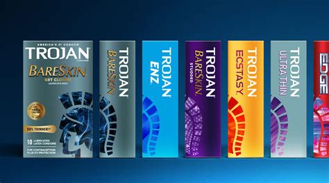 New Trojan Condom Packaging Designed By Dragon Rouge