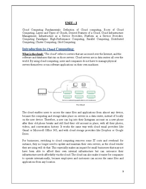 Cloud Computing Fundamentals And Features Digital Study Notes Studocu