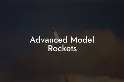 Advanced Model Rockets Austin Rockets