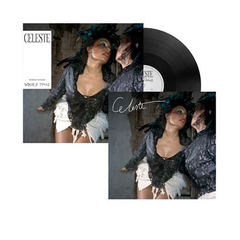 Celeste Woman Of Faces Standard Vinyl Signed Art Card Capitol Store
