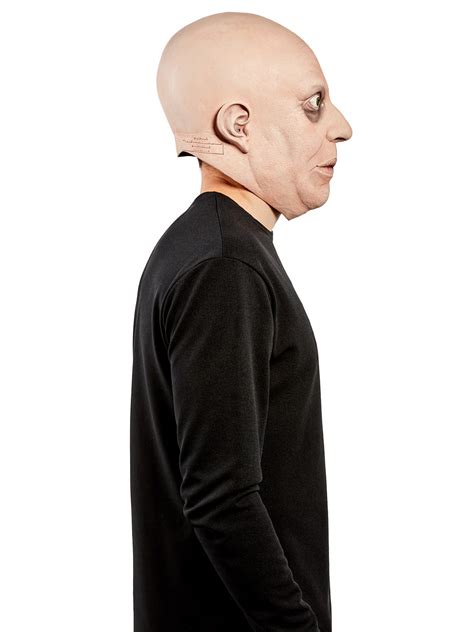 Uncle Fester Overhead Mask For Adults Wednesday Netflix Costume