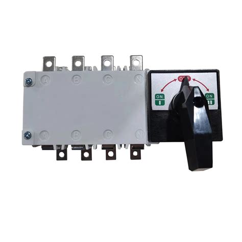 Manual Transfer Isolation Switch Load Breaker Switch Hglz1 Two Incoming