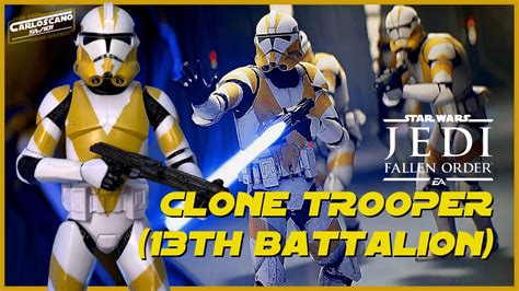 🟡clone Trooper 13th Battalion Star Wars Jedi Fallen Order The Black