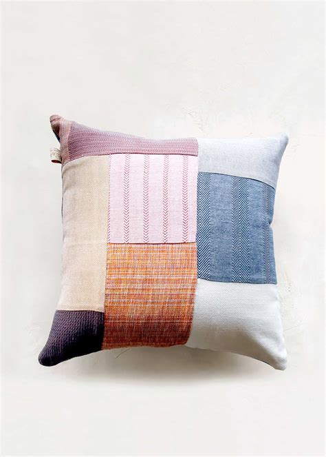 Fozia Endrias Ethiopian Cotton Patchwork 16 Pillow Minzuu