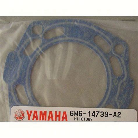 Yamaha 6m6 14739 A2 00 Gasket Muffler Damper 1 6m614739a200