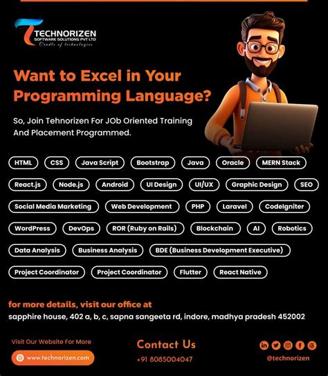 Courses Placed Mncs Ittraining Programmingcourses Developertraining Indoreplacements
