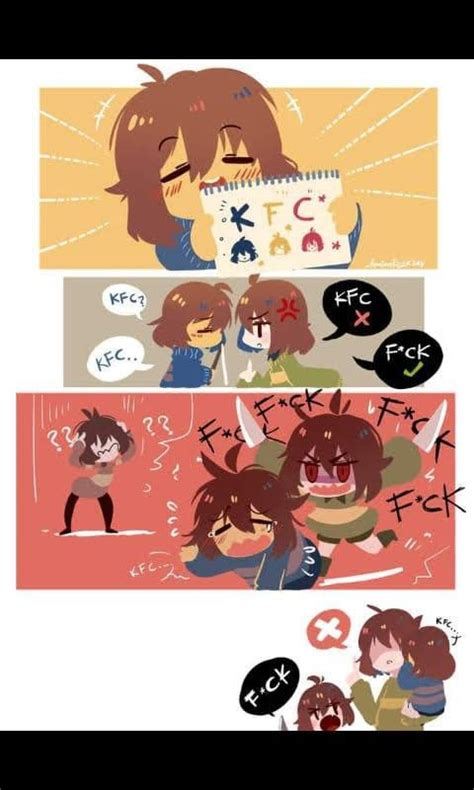 Frisk X Chara