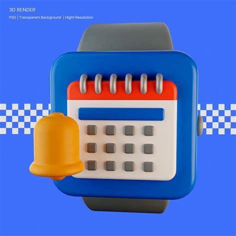 Icono De Archivo Psd Calendarios De Planificación Y Organización Render