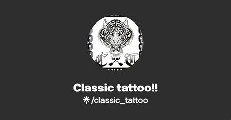 Classic Tattoo Instagram Facebook Linktree