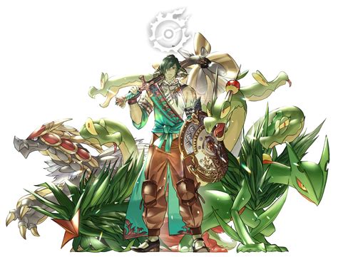 Sceptile Hydrapple Varshahn Kommo O And Mega Sceptile Pokemon And