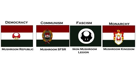 Flag Of Mushroom Kingdom By Disney08 On Deviantart