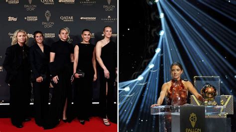 Mariona Caldentey La Segunda En Discordia En La Noche Del Balón De Oro