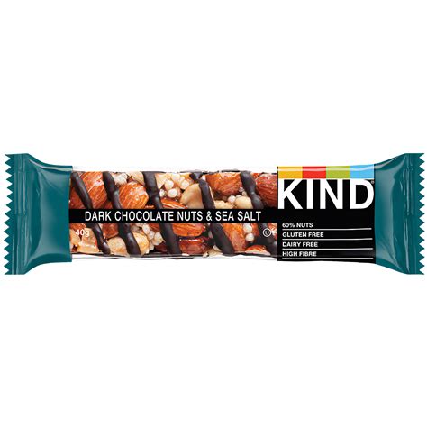 Kind Bar Dark Chocolate Nuts And Sea Salt — Barista Bits