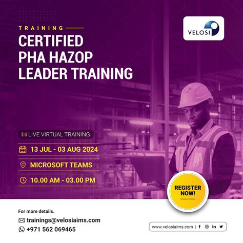 Get Certified Pha Hazop Training Elisa R Posted On The Topic Linkedin