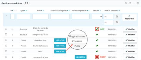 Comment Créer Des Critères De Notation