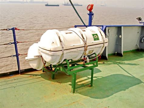 Life Saving Appliances Systems And Various Emergency Equipments Of The