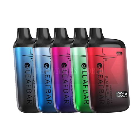 Buy Leaf Bar Platinum 8000 Puff Disposable Vape Online
