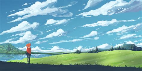 Landscape Scene Anime 4k Wallpapers Wallpaper Cave