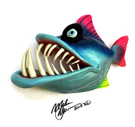Mr Wiggles Toothfish Fish With Attitude Fish With Attitude By Mike