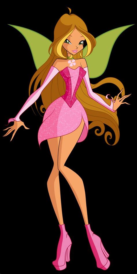 Flora 🌸 Winx Club Fantasias De Desenhos Animados Desenhos De Fadas Winks Desenho