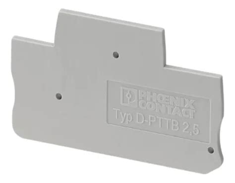 Tampa Para Born Conector 2 2x68mm D Pttb2 5 Cinza Phoenix Cinza Mercadolivre