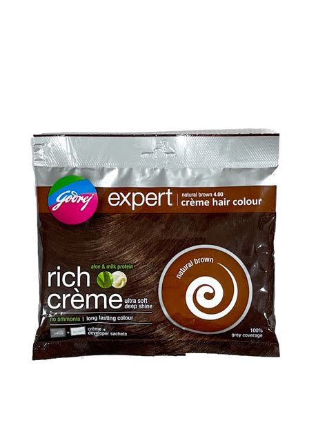 Godrej Expert Rich Creme Hair Colour Natural Brown Indausbasket