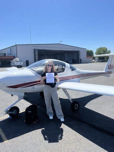 Congratulations To Emma On Earning Her Private Pilot License