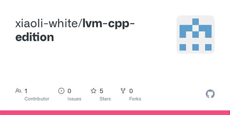 Lvm Cpp Edition Main Cpp At Master · Xiaoli White Lvm Cpp Edition · Github
