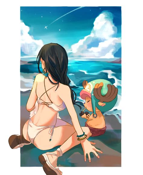 Nico Robin And Tony Tony Chopper One Piece Drawn By Sinodamaru7326