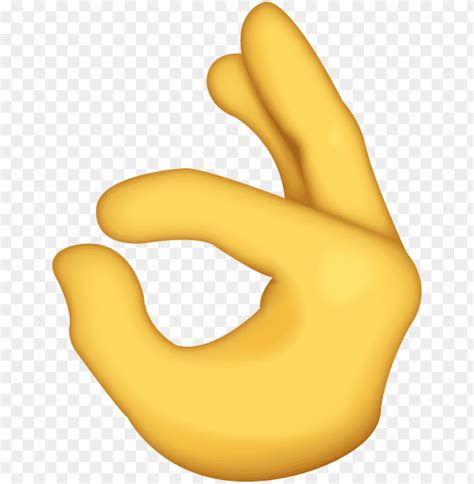 Emoji Ok Hand Png