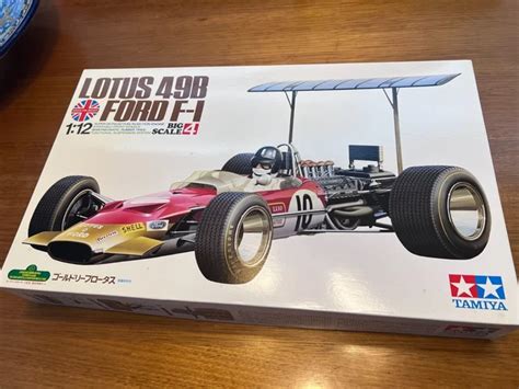 Tamiya 112 Big Scale Series Lotus 49b Ford F 1 Model Kit 18500