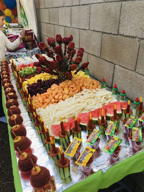 Pin By Lucita Campos On Frutas Mexican Dessert Table Party Snack